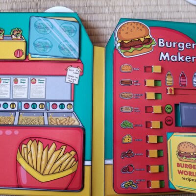 Printable DIY Project make Your Own Fast Foods Restaurant, Kids ...
