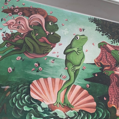 Renaissance Frogs Art Prints - Etsy UK