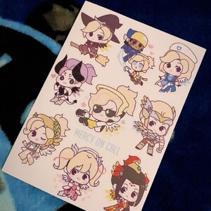 Mercy Love Sticker Sheet - Etsy