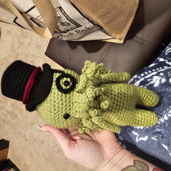 Cthulhu Crochet Pattern Mini Cthulhu Eldritch God - Etsy