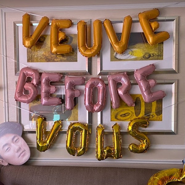 Veuve Themed Bachelorette Party Decorations Veuve Bach Party Decor ...