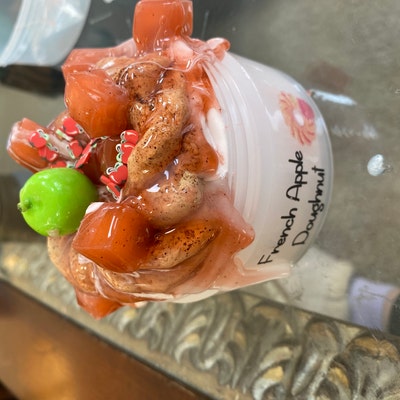 Apple Doughnut, DIY Slime, Snow Butter Slime, Apple Slime, Fall Slime ...