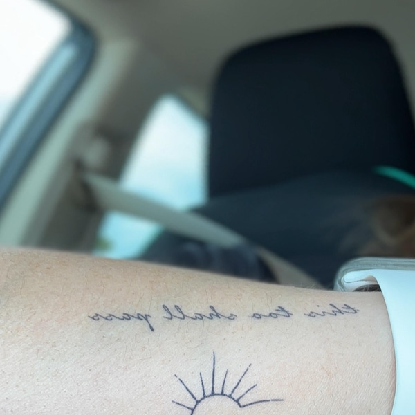 Uppercase Lambda Semi-permanent Tattoo (set of 2) - Etsy