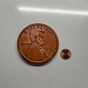 Custom 2 Sided COIN Logo Graphite Molds. - Etsy