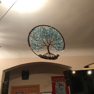 Heart Shaped Wire Tree Sculpture - Etsy