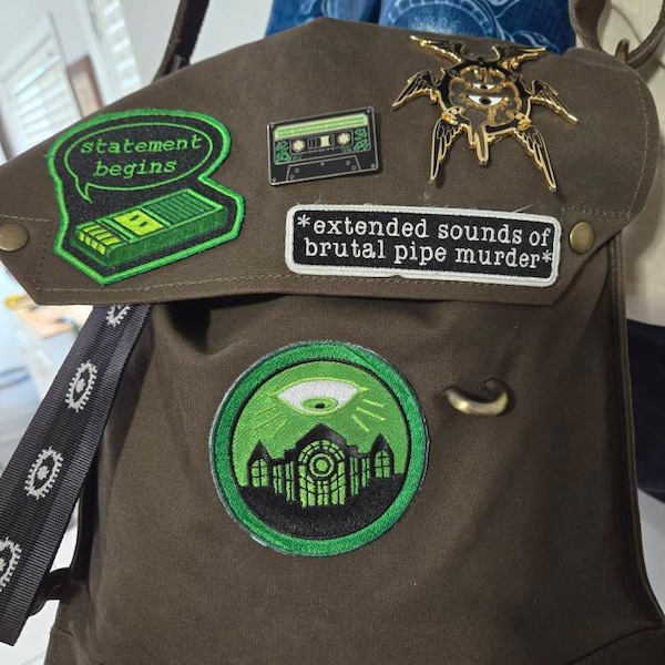 The Magnus Archives Fears Patch | TMA Entity Embroidered Patch| the ...