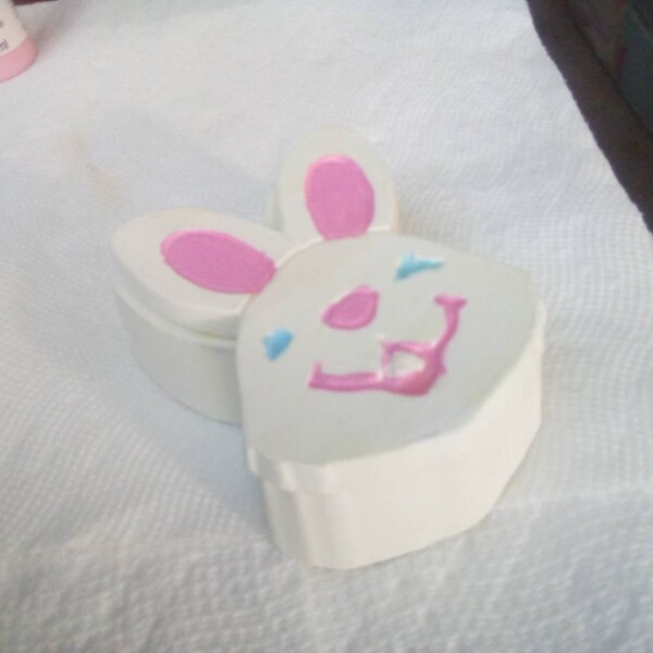 Ready to Paint Plaster, Candy Cane on Present, Ornament, U Paint, DIY ...