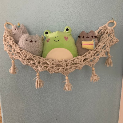 Happy Hammock Crochet Pattern, Fruit Hammock, Boho Wall Hanging, Wall ...