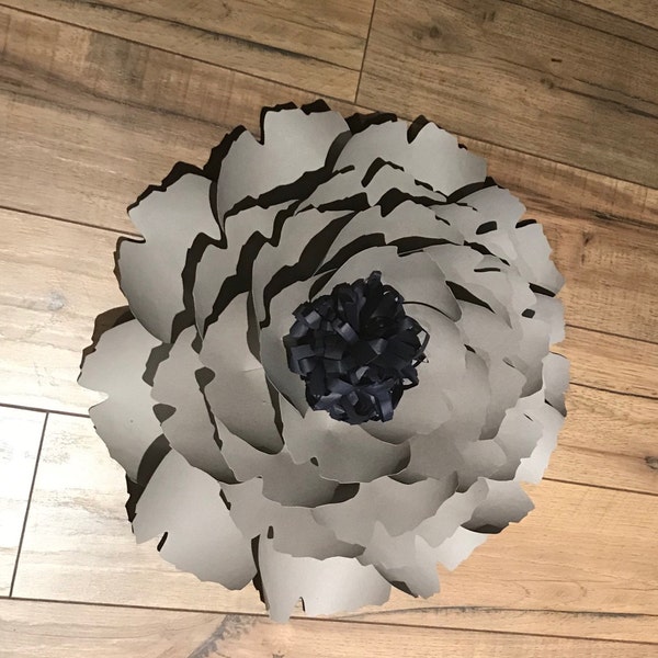 Paper Flower Centres Tutorial-svg PDF Cricut & Silhouette Cameo Files ...