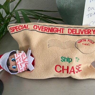 Personalized Elf Envelope Costume/elf Costume/elf Envelope/elf Special ...