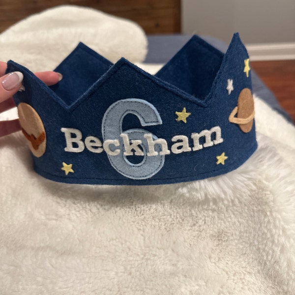 Space Crown, Solar System, Space Party Hat, Space Party Decor, Jupiter ...