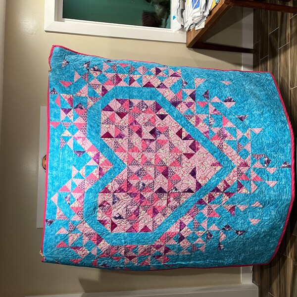 PDF Exploding Heart Quilt Pattern Digital Download by Slice of Pi ...
