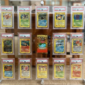 Pokemon Card PSA Slab Display Frame 5x1 - Etsy UK