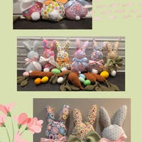 DIY Cone-shaped Easter Chicken in a Nest, Chicken Made of Fabric and ...