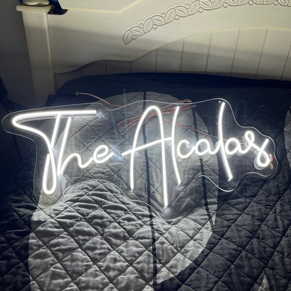 Custom Wedding Light Sign. LED Custom – Decor for Wedding, Wall Decor ...