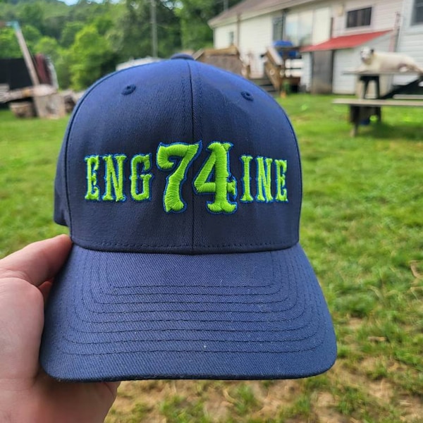 Free Personalization Custom Engine Fighter Station American Flag Hat ...