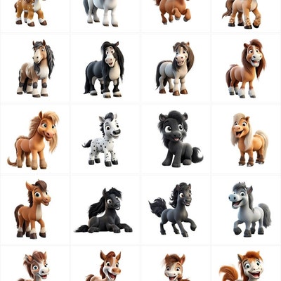 Forest Friends Clipart Bundle, Watercolor Woodland Animals, Cute Baby ...