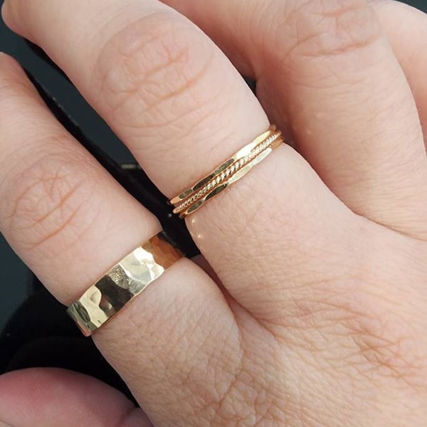 600-25 14K Yellow SOLID Gold Ring, Pattern Ring, Width2.5mm - Etsy