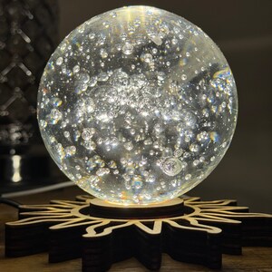Cauldron Light Sphere Stand - Etsy