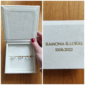 Brown Wooden Clamshell Box Photo Album Box Luxury Keepsake | Etsy