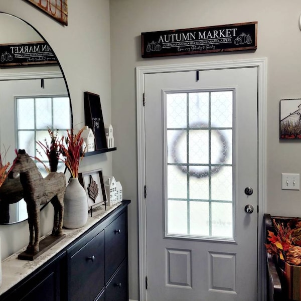 Powder Room Sign, Farmhouse Bathroom Sign, Half Bath Sign, Bathroom ...