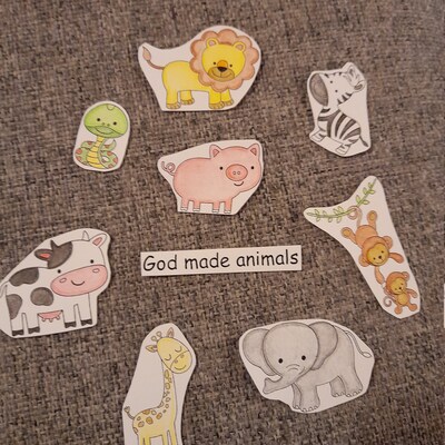 Farm Animal Coloring Outline SVG DXF Cow Horse Sheep Llama Barn Animal ...