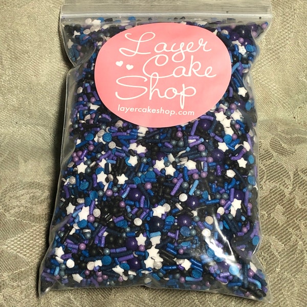 Galaxy Sprinkle Blend 1 LB - Our Blend is a Mix of Jimmies, Non-pareils ...