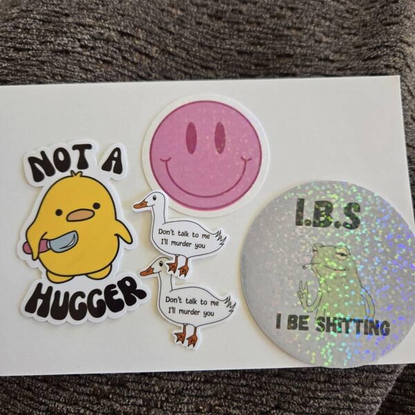 I Think I Will Cause Problems on Purpose Stickers | Laptop Sticker ...