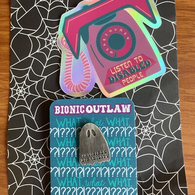 Invisible Disability Enamel Pin Accessibility the Future is Accessible ...