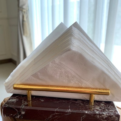 Cherry Red Marble Napkin Holder, Natural Stone Napkin Holder, Modern ...