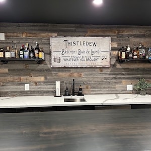 Reclaimed Wood Shadow Box With Wood Backing Rustic Farmhouse Barnwood ...