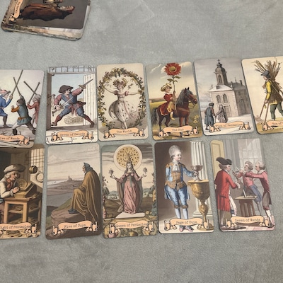 Vintage Tarot Deck, Japanese Art Deck, Tarot Cards, Sumie Art, Tarot ...