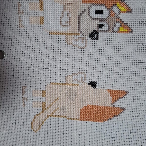Bluey Cross Stitch Pattern - Etsy