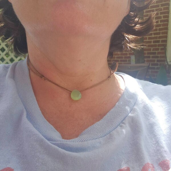 Beach Sea Turtle Choker - Turquoise Turtle Necklace, Beige Turtle on ...