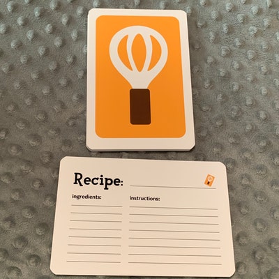 Animal Crossing Recipe Cards - Etsy