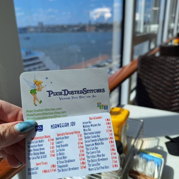 NCL - Deck Locator® - Cruise Wayfinder Cards - Norwegian Cruise Lines ...
