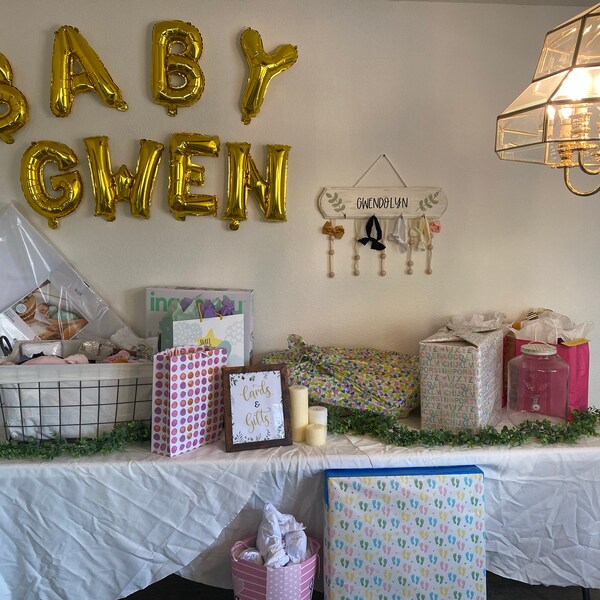 16" GOLD Letter/number Balloons - Create Your Balloon Banner - Gold ...