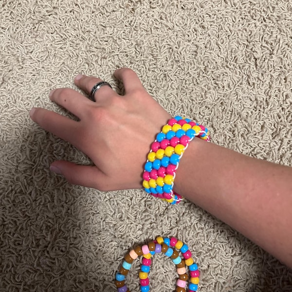LGBTQ+ Pride Kandi Cuffs - Now With More Options!! - Etsy