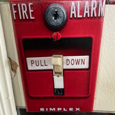Fire Alarm Light Switch Cover Plate - Etsy