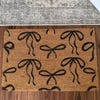Bow Print Doormat, Bows Doormat, Gift for Her, Welcome Mat, Porch Decor ...