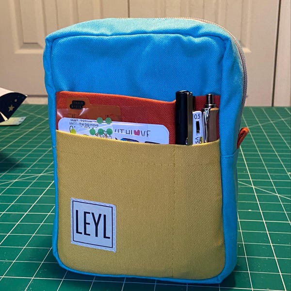 Zipper Pocket Daily Pouch, Travel Storage Pouch, Cable Pouch, Makeup ...