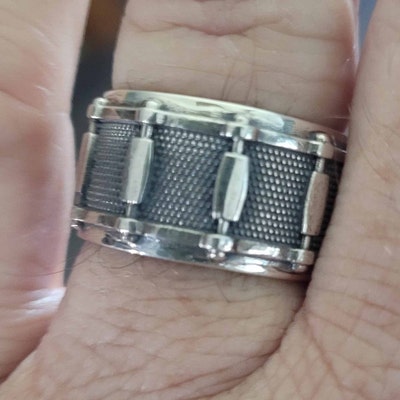 Sterling Silver Alien Guest Ring, Space Jewelry, Extraterrestrial Ring ...