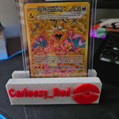 Custom 3D Printed Trading Card Stand - Etsy