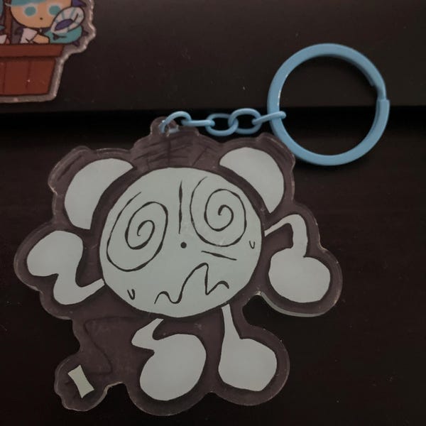 Clock ITFT It’s Time for the Derpadon Object Show Keychain - Etsy