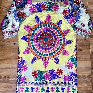 Antique Rare Handwoven Embroidered Cape Paranja Uzbek Chapan Handvoven ...