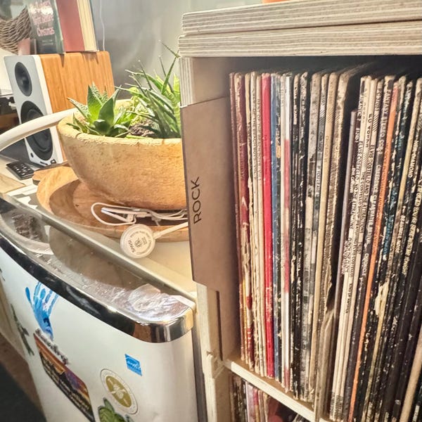 Vinyl Record Dividers, Classic Tab Record Dividers, Laser Cut MDF, Made ...
