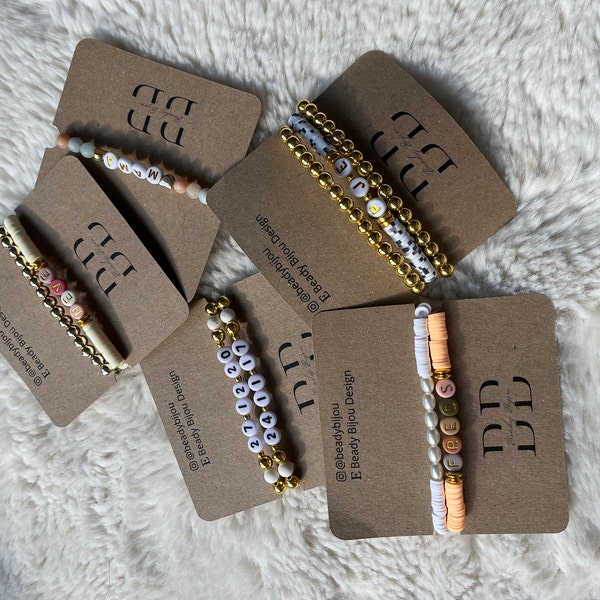 Bracelet Backing Cards, Custom, Recycled, Eco Friendly Packaging ...