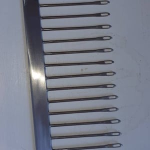 SK280 Singer / Silver Reed 24 Stitches Standard Gauge Punch Card ...