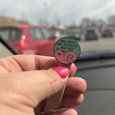 My Body, My Rules Enamel Pin // Birth Control Pin // Feminist Lapel Pin ...