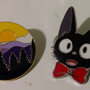 Subtle Nonbinary Flag Enamel Pin Mountain Pin Pride Pin Enamel Cute Pin ...